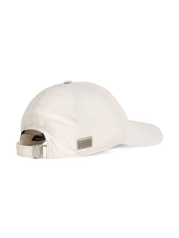 Dolce & Gabbana Logo Plaque Baseball Cap - Neutrals