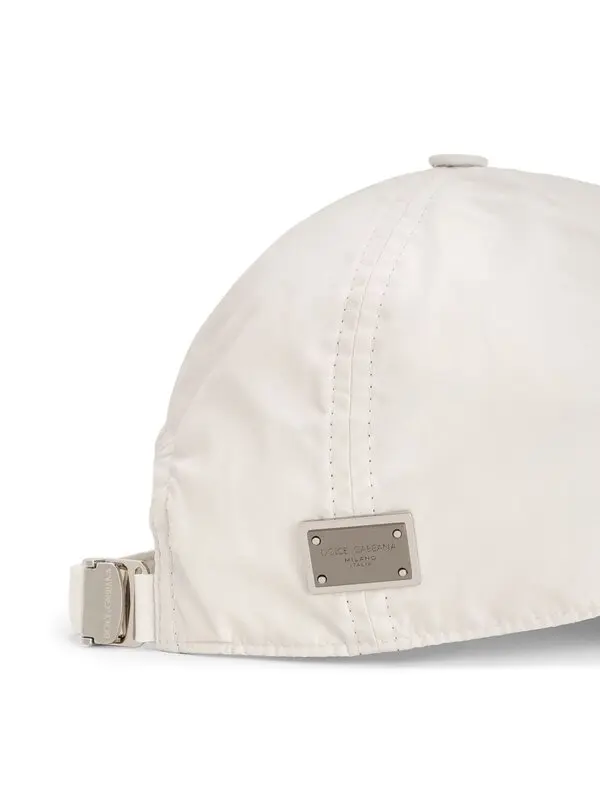 Dolce & Gabbana Logo Plaque Baseball Cap - Neutrals