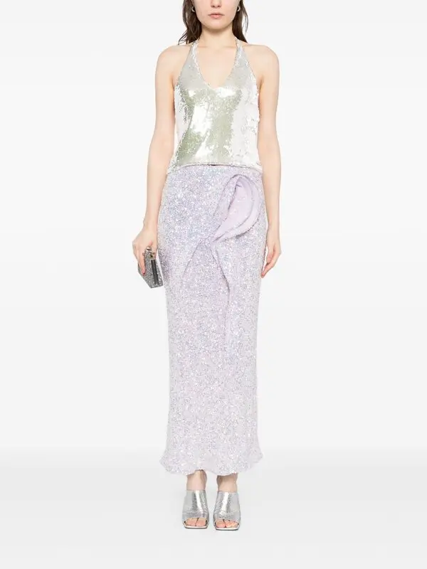 Maticevski Sequin-embellished Maxi Skirt