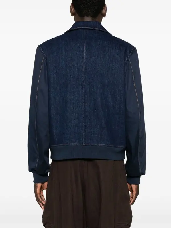 WALES BONNER Echo Varsity Jacket