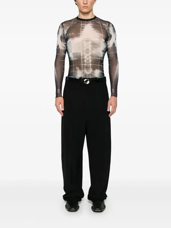JEAN PAUL GAULTIER Squeletor Top - Black