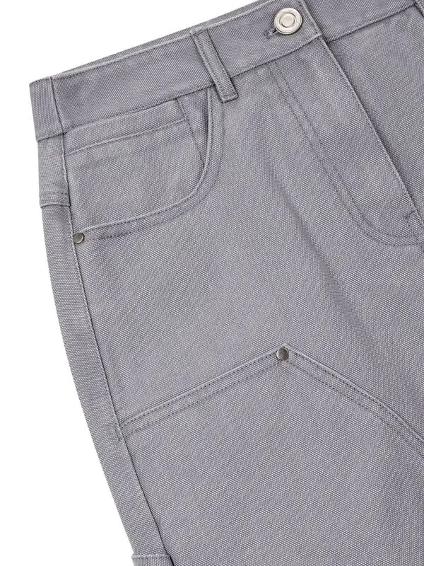 STUDIO TOMBOY Cotton Midi Skirt - Blue