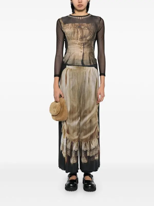 IA LONDON Graphic-print Top