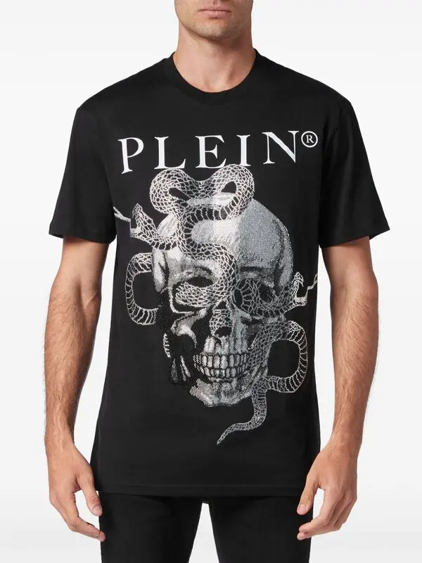 Philipp Plein Skull Snake T-shirt