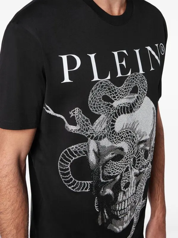 Philipp Plein Skull Snake T-shirt