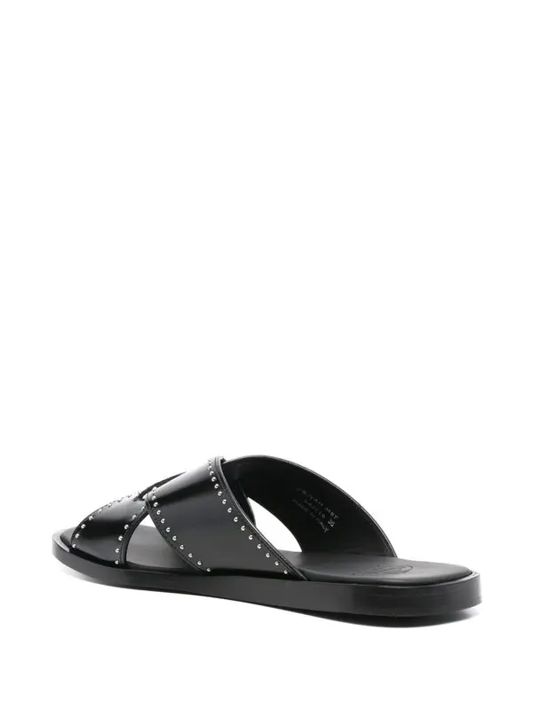 Church's Stud-embellished Slides - Black