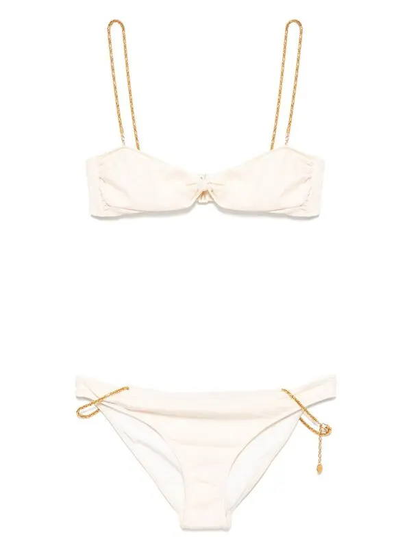 TOM FORD Chain-link Bikini Set - Neutrals