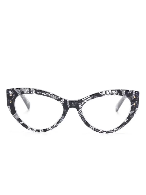 Dolce & Gabbana Cat Eye Eyeglasses - Black