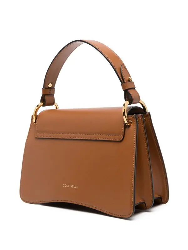 COCCINELLE Small C-me Tote Bag - Brown