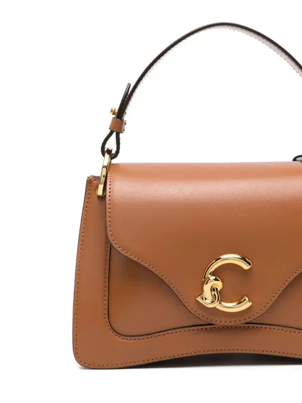 COCCINELLE Small C-me Tote Bag - Brown