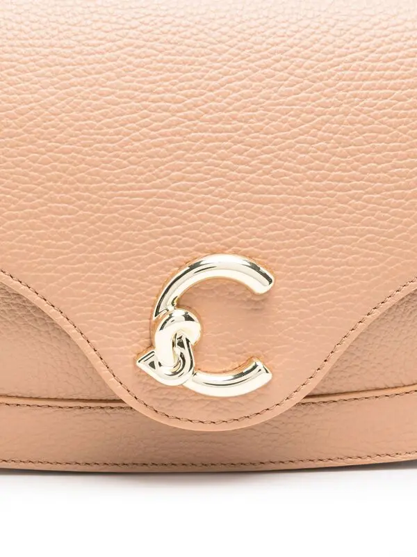 COCCINELLE C-me Crossbody Bag - Brown