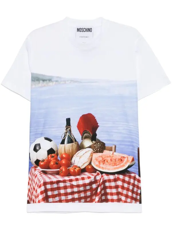 Moschino Graphic-print T-shirt - White