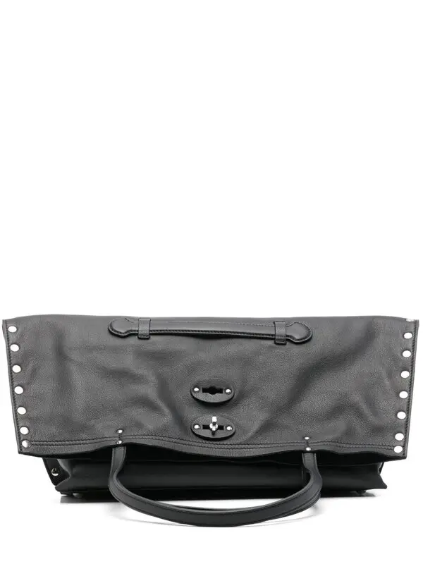 ZANELLATO Medium A'spasso Saeta Tote Bag - Black