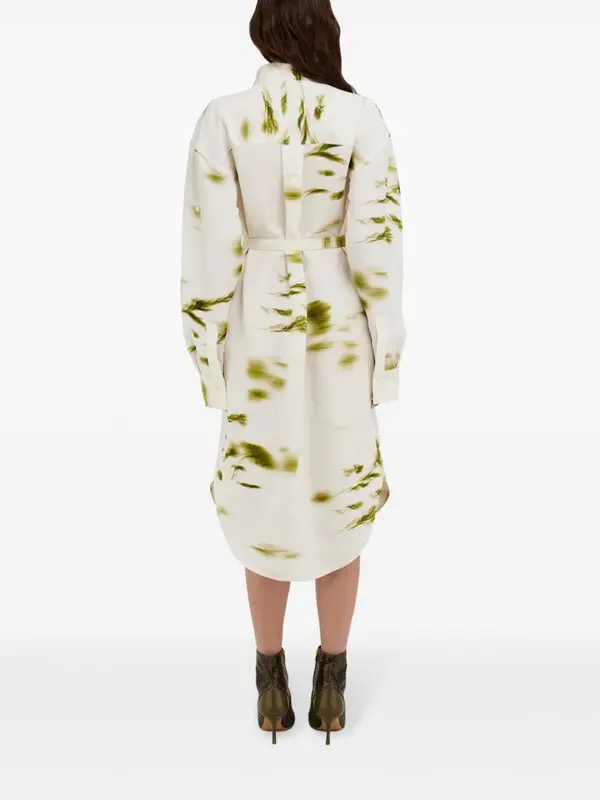 FERRAGAMO Blossom Print Shirt Dress
