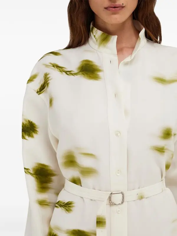FERRAGAMO Blossom Print Shirt Dress