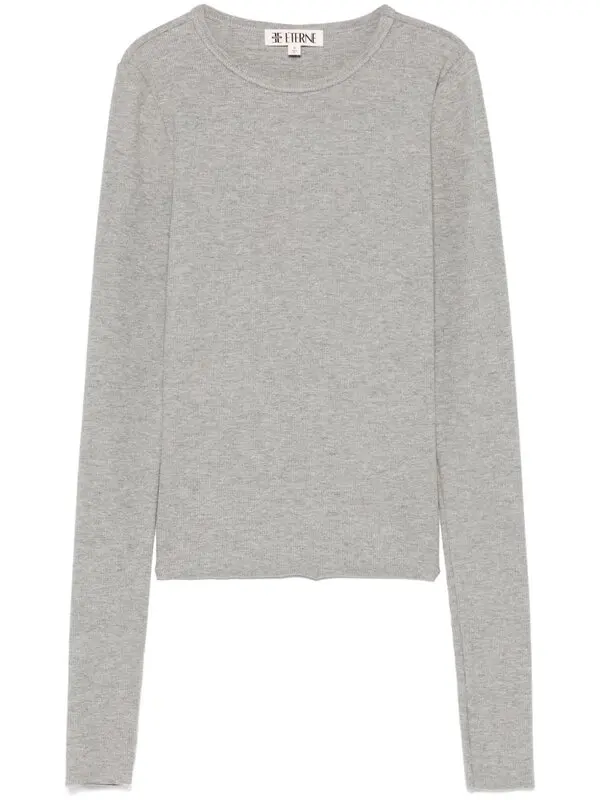 Eterne Long-sleeve T-shirt - Grey