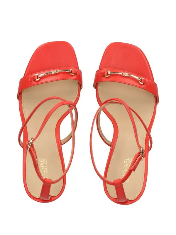 Michael Kors 90mm Logo-plaque Sandals