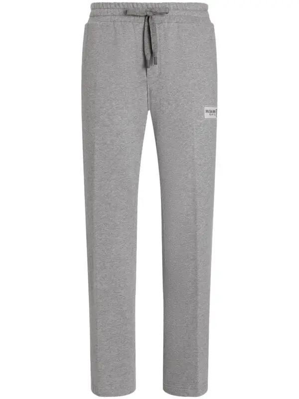 Dolce & Gabbana Logo-patch Track Pants - Grey