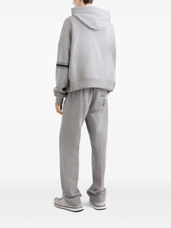 Dolce & Gabbana Logo-patch Track Pants - Grey