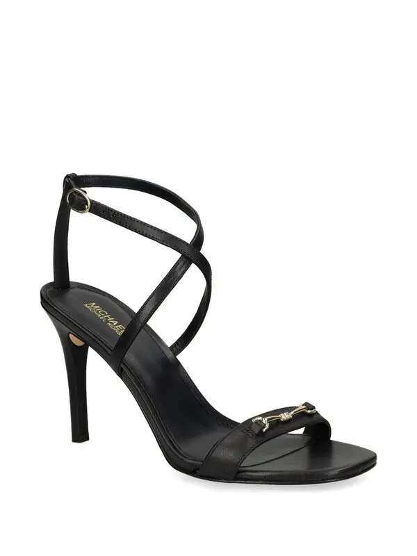 Michael Kors 90mm Logo-plaque Sandals