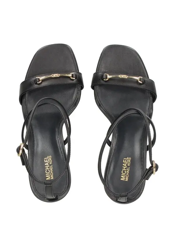 Michael Kors 90mm Logo-plaque Sandals