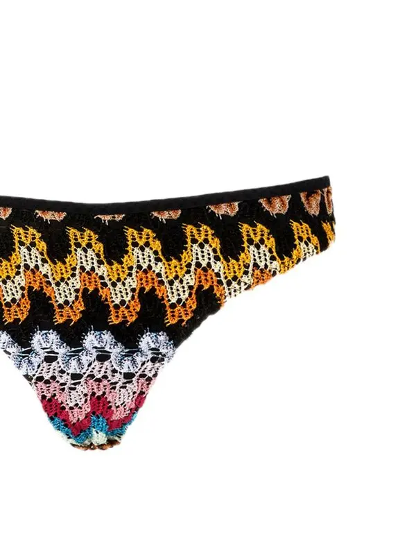 Missoni Zigzag-knit Bikini Set