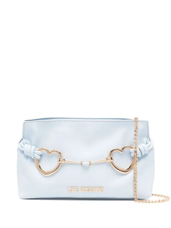 Moschino Heart Clutch