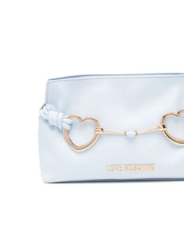 Moschino Heart Clutch