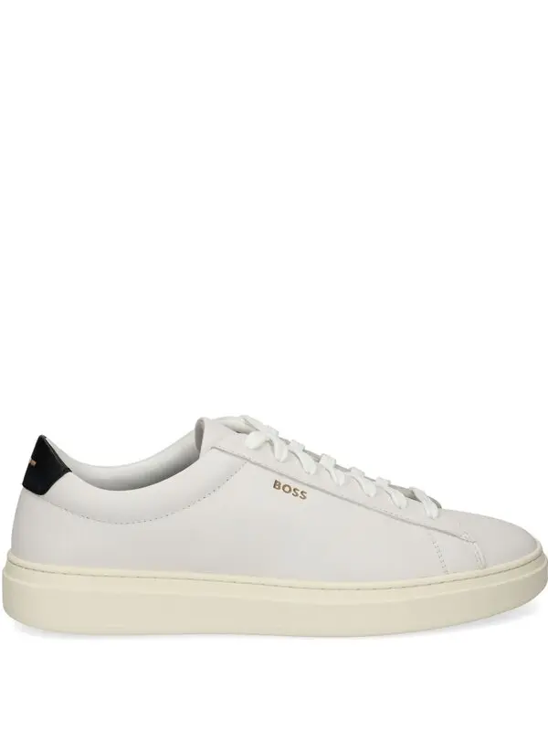 BOSS Logo-print Sneakers - Neutrals