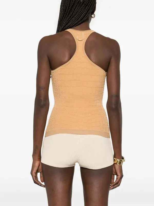 Jacquemus Le Debardeur Scala Tank Top - Brown