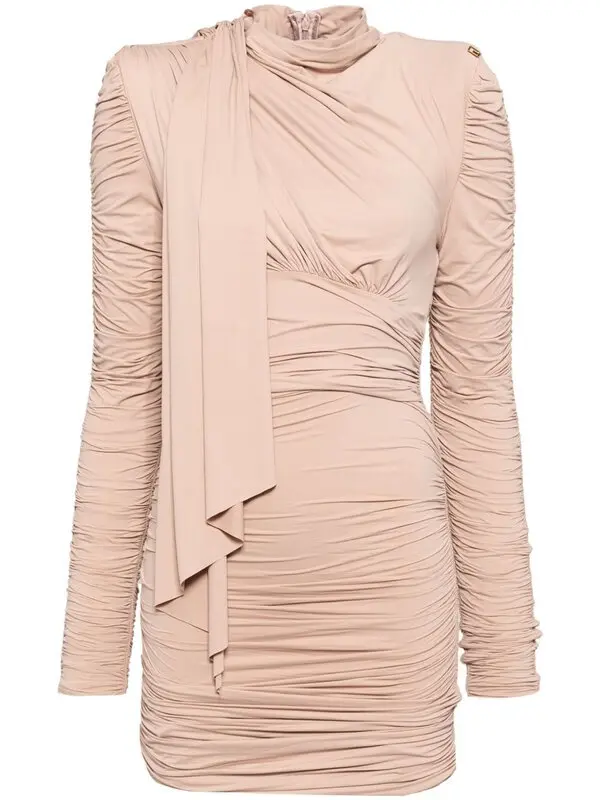 Elisabetta Franchi Ruched Mini Dress