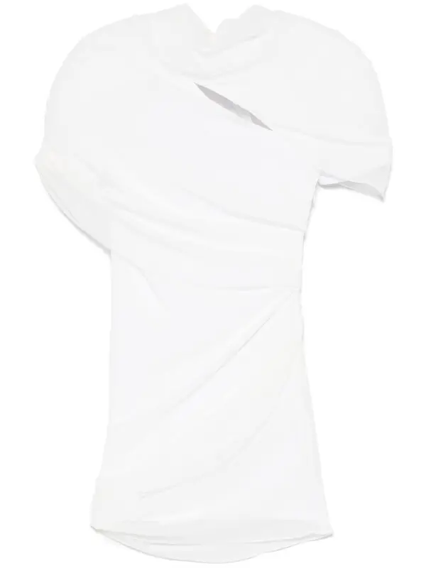 Jacquemus La Robe Castagna Mini Dress - White