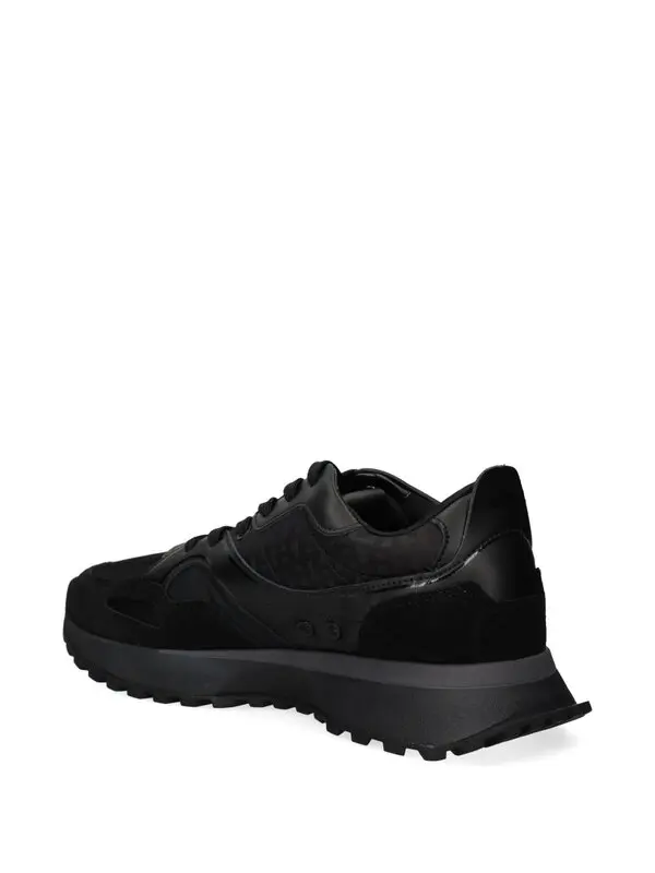 BOSS Mixed-material Trainers With Mesh And Leather