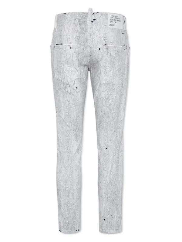 Dsquared2 Crinkled Slim Jeans