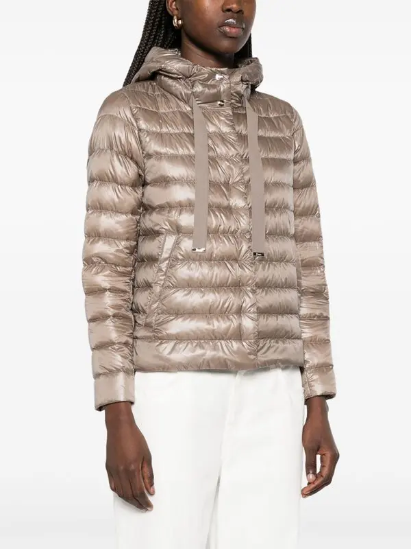Herno Hooded Jacket - Neutrals