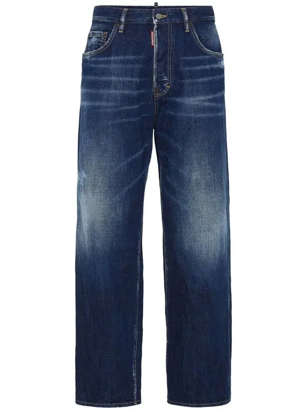 Dsquared2 Wide-leg Jeans - Blue