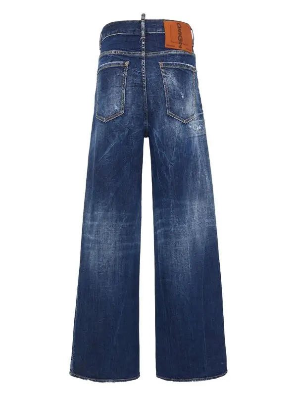 Dsquared2 Diego Wide-leg Jeans