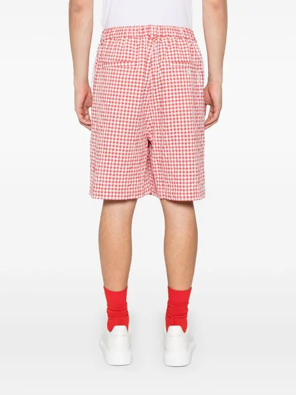 Marni Gingham Seersucker Shorts