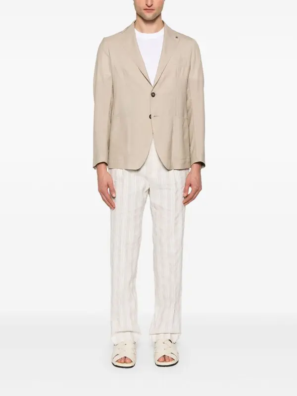 Tagliatore Single-breasted Blazer - Neutrals