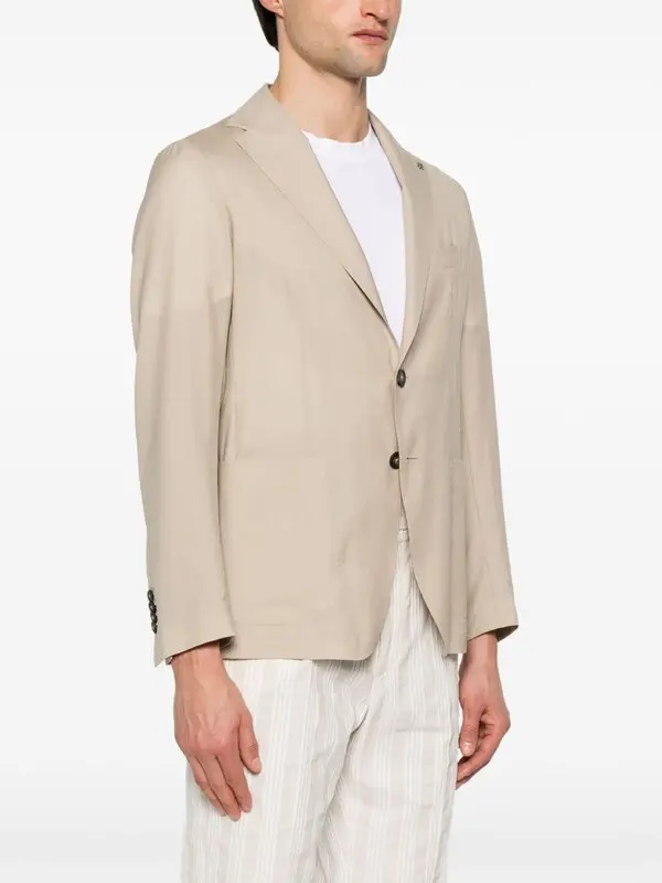 Tagliatore Single-breasted Blazer - Neutrals