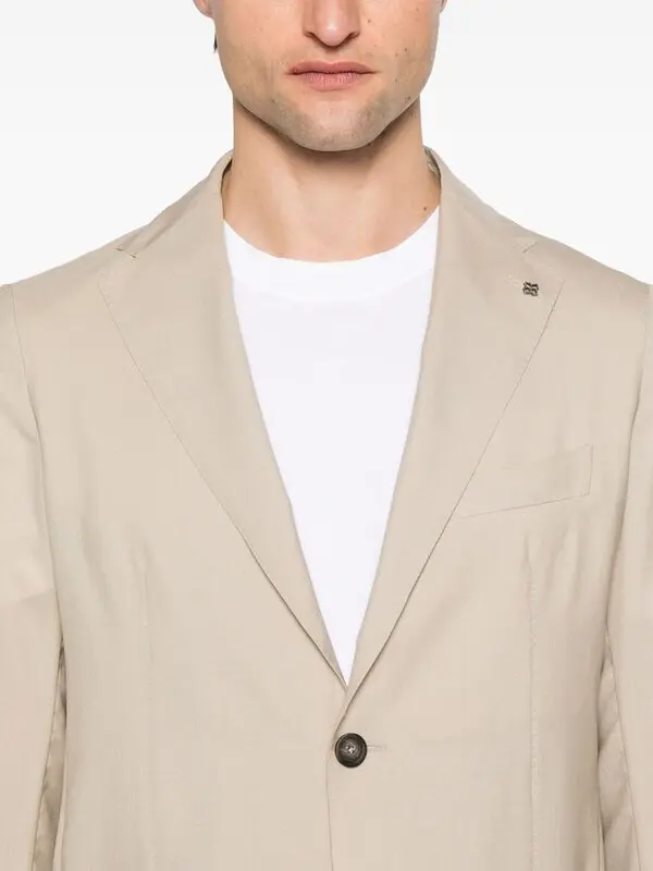 Tagliatore Single-breasted Blazer - Neutrals