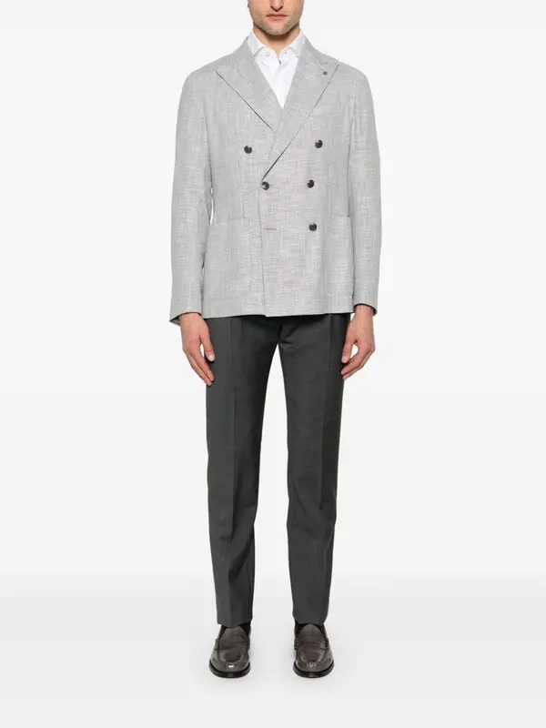 Tagliatore Mélange-effect Blazer