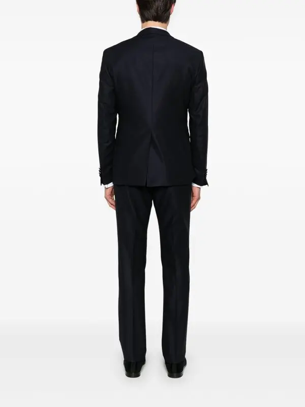Tagliatore Single-breasted Dinner Suit - Blue