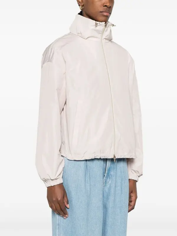 Herno Drawstring-neck Jacket - Neutrals