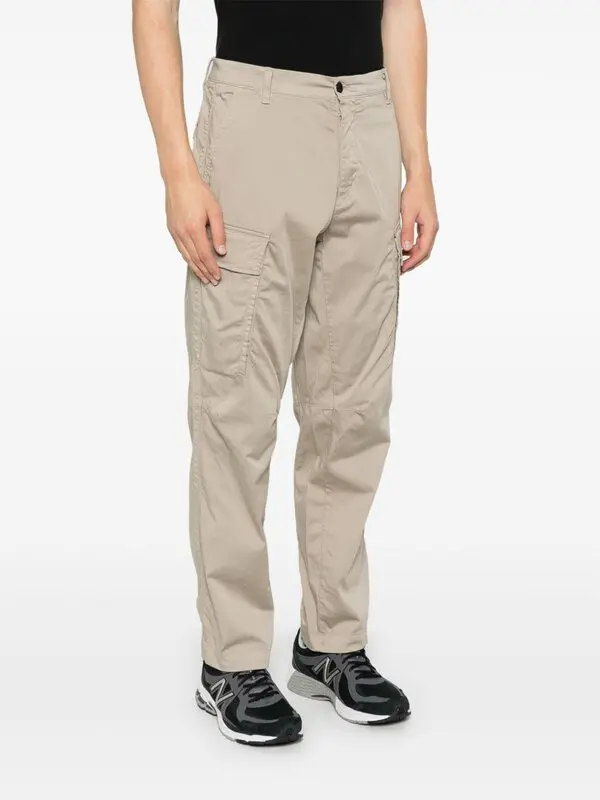 C.P. COMPANY Lens-detail Cargo Trousers - Neutrals