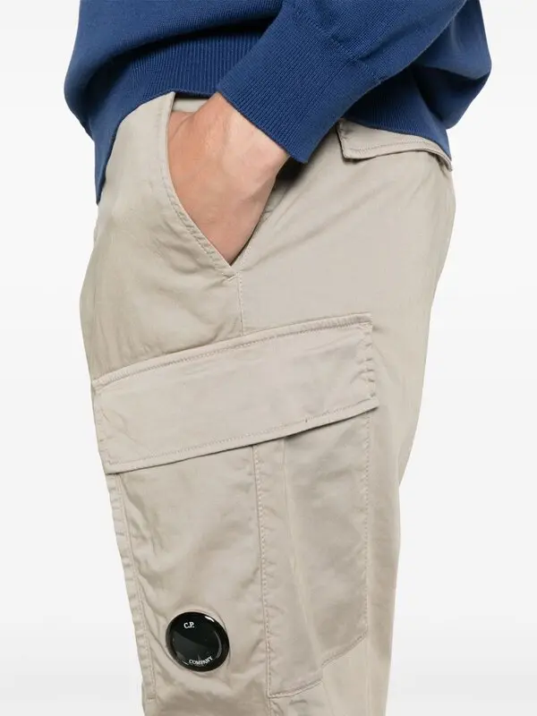 C.P. COMPANY Lens-detail Cargo Trousers - Neutrals