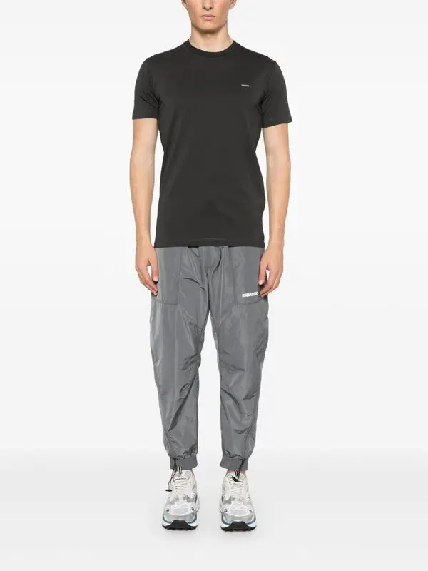 Dsquared2 Logo-plaque T-shirt - Grey