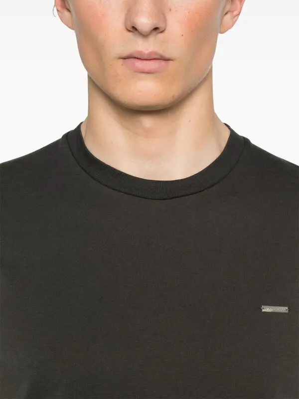 Dsquared2 Logo-plaque T-shirt - Grey