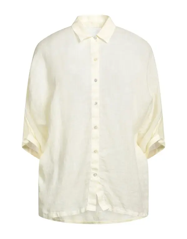 120% Lino Linen Shirt - Yellow