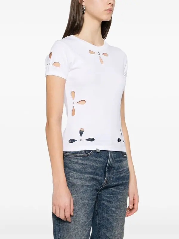 Coperni Petal-embroidered T-shirt